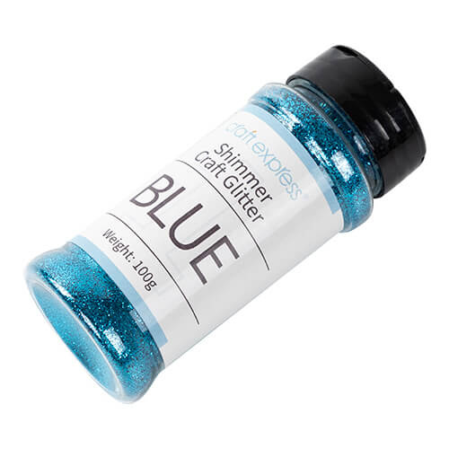 Brokat niebieski - 100 g | CRAFT EXPRESS \ BROKAT